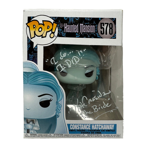 Constance Hatchaway Disney The Haunted Mansion #578 Autographed Pop Vi ...