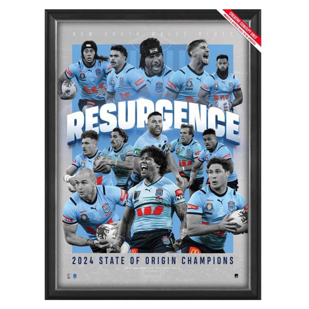 NSW BLUES 2024 STATE OF ORIGIN CHAMPIONS SPORTSPRINT – exclusivesignings