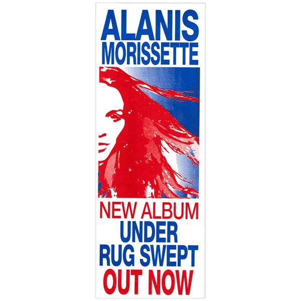 Alanis Morissette - Under Rug Swept Album Promotional Vintage Daybill ...
