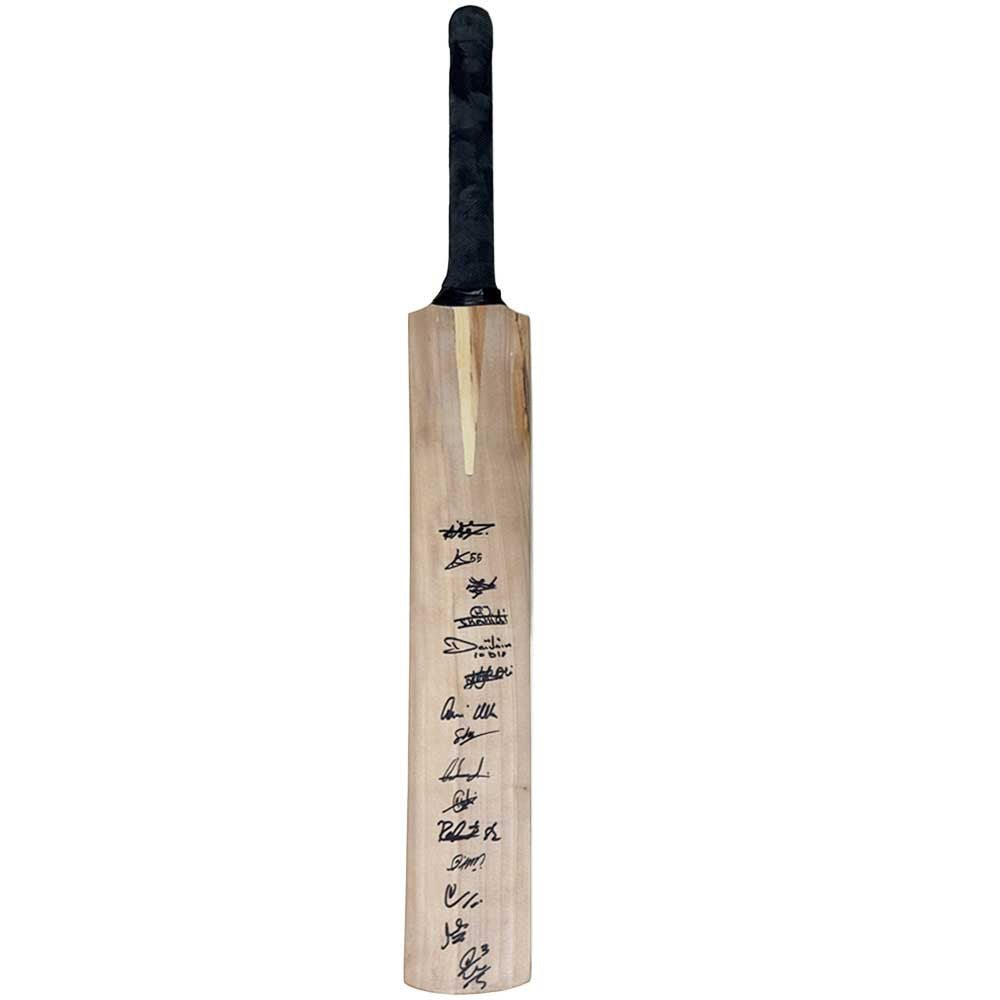 Cricket – 2019 ICC Cricket World Cup Afghanistan Team Signed Bat ...