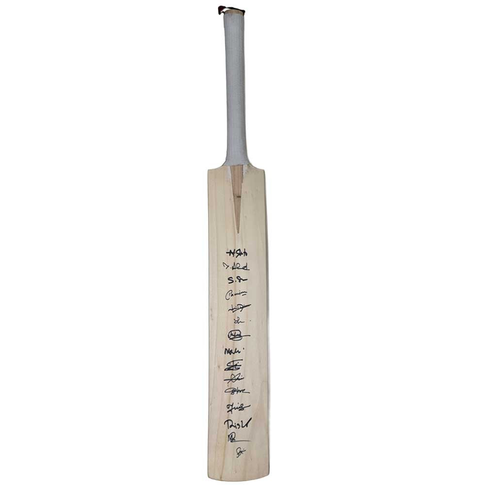 Cricket – 2024 T20 Bangladesh Team Signed Bat – exclusivesignings