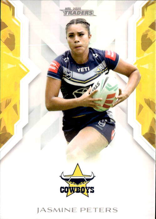Jasmine Peters Cowboys NRL Women 2025 NRL Traders Trading Card W 39/70 ...