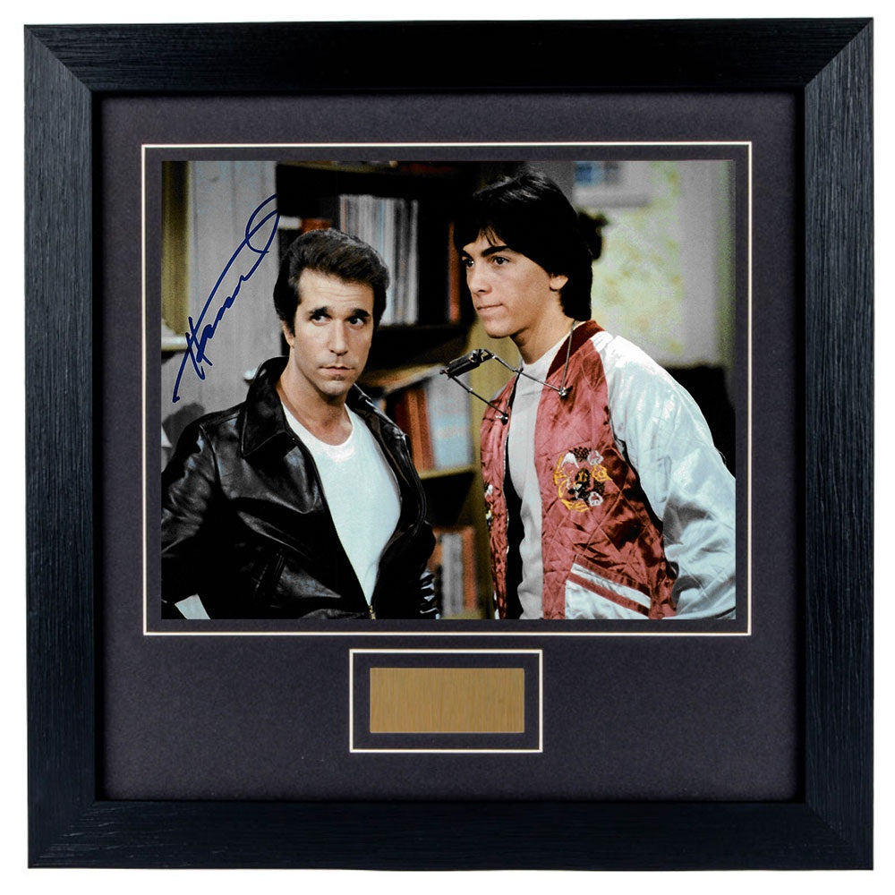 Henry Winkler Happy Days Signed Framed Photo 16 – exclusivesignings