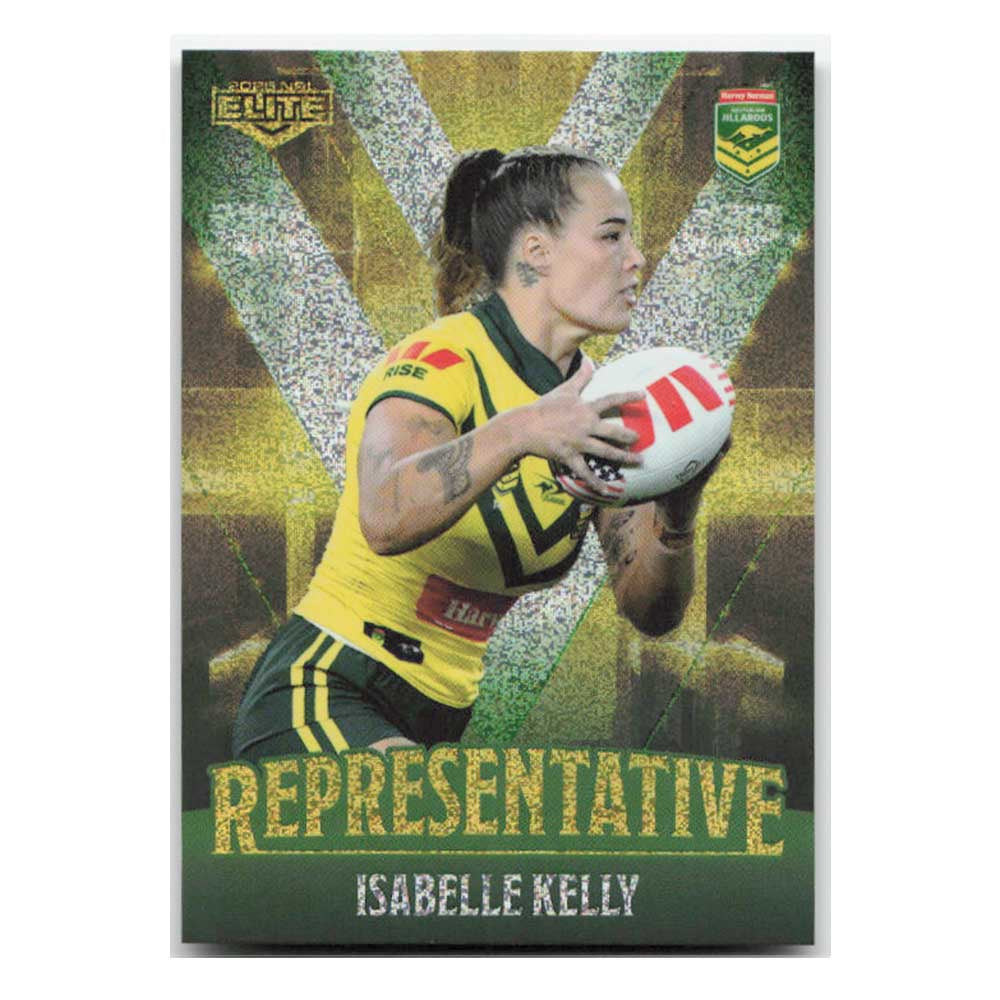 Isabelle Kelly Representative Jillaroos REP05/48 2025 NRL Elite Tradin ...