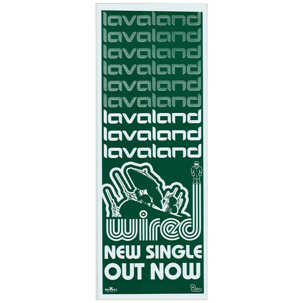 Lavaland - Wired Promotional Vintage Daybill Poster Unframed ...