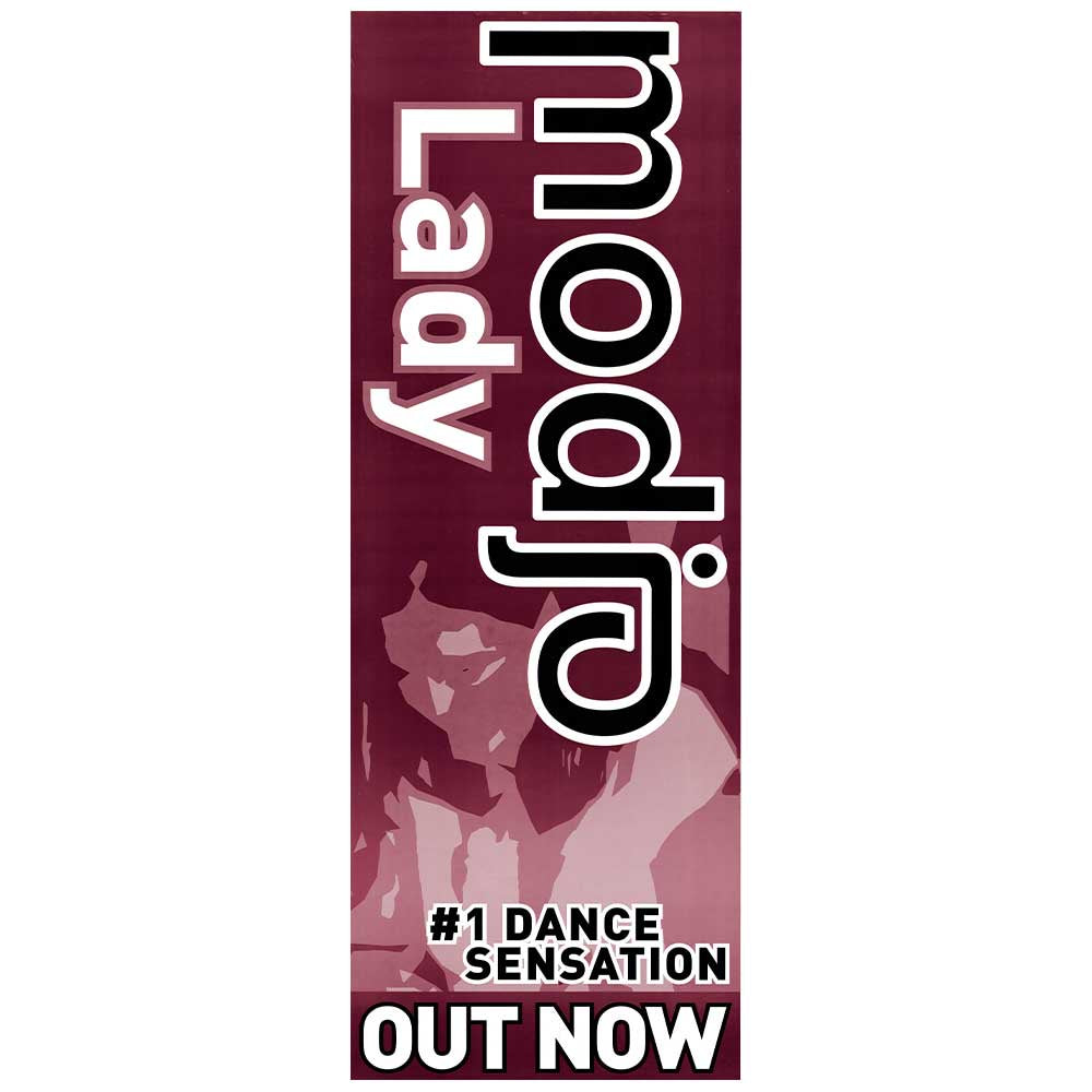 Modjo - Lady (Hear Me Tonight) Daybill Poster Unframed – exclusivesignings