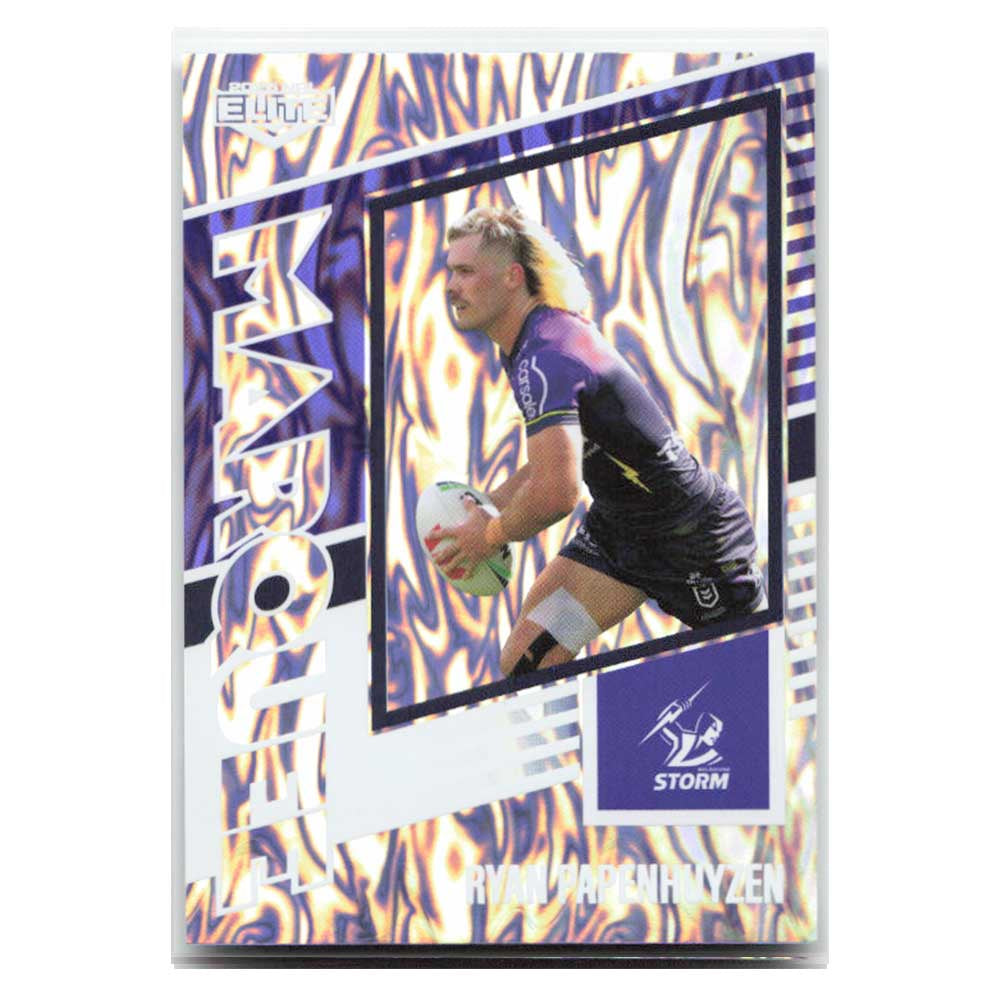 Ryan Papenhuyzen Marquee Storm M20/44 2025 NRL Elite Trading Card ...