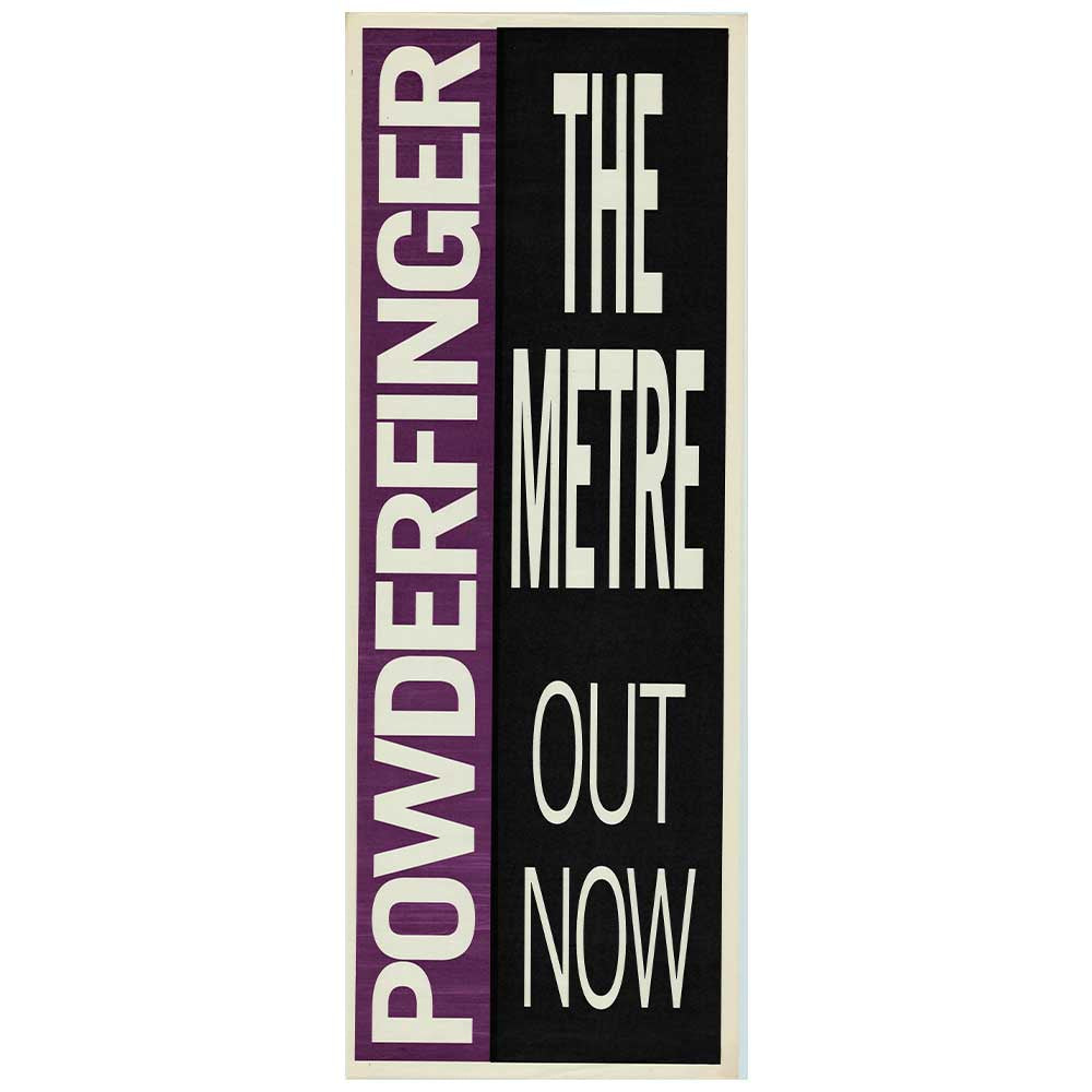 Powderfinger - The Metre Promotional Vintage Daybill Poster Unframed ...