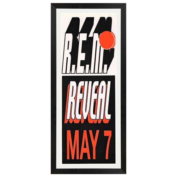 R.E.M. – Reveal Daybill Poster Framed – exclusivesignings