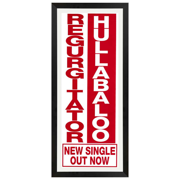 Regurgitator - Hullabaloo Promotional Vintage Daybill Poster Framed ...