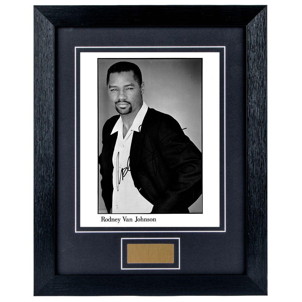 Rodney Van Johnson Personally Signed Portrait 8 x 10 Photograph Framed ...