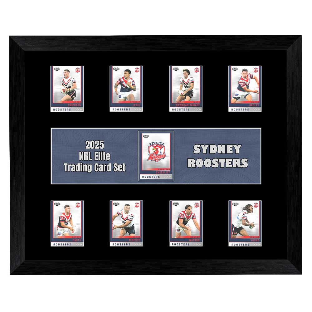 Sydney Roosters 2025 Elite Trading Card Frame – exclusivesignings