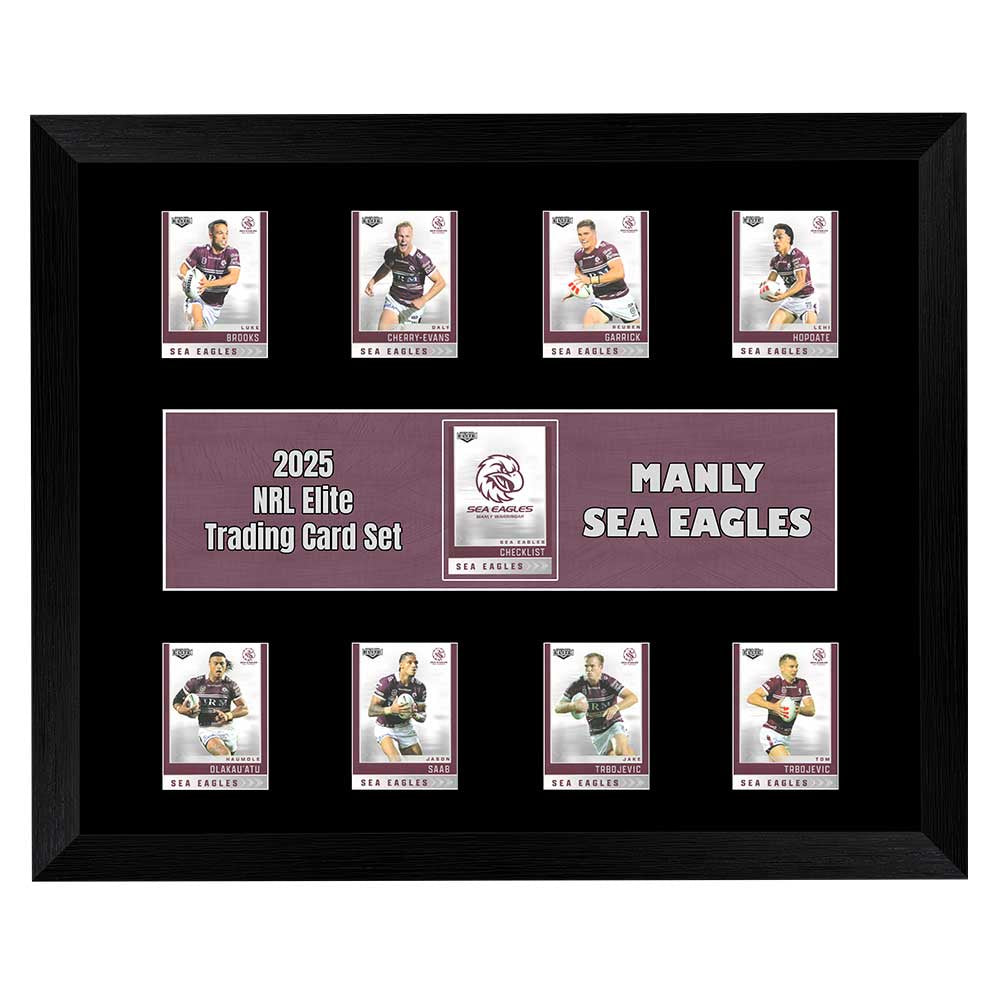 Manly Sea Eagles 2025 Elite Trading Card Frame – exclusivesignings