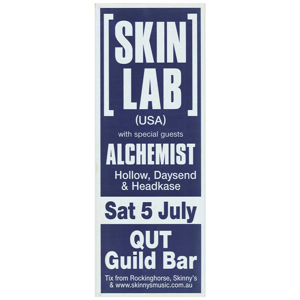 Skin Lab - QUT Guild Bar Promotional Vintage Daybill Poster Unframed ...