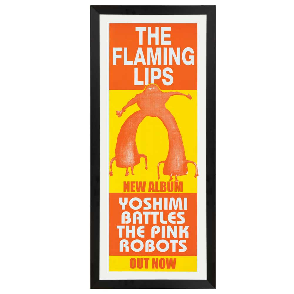 The Flaming Lips - Yoshimi Battles the Pink Robots Vintage Daybill Pos ...