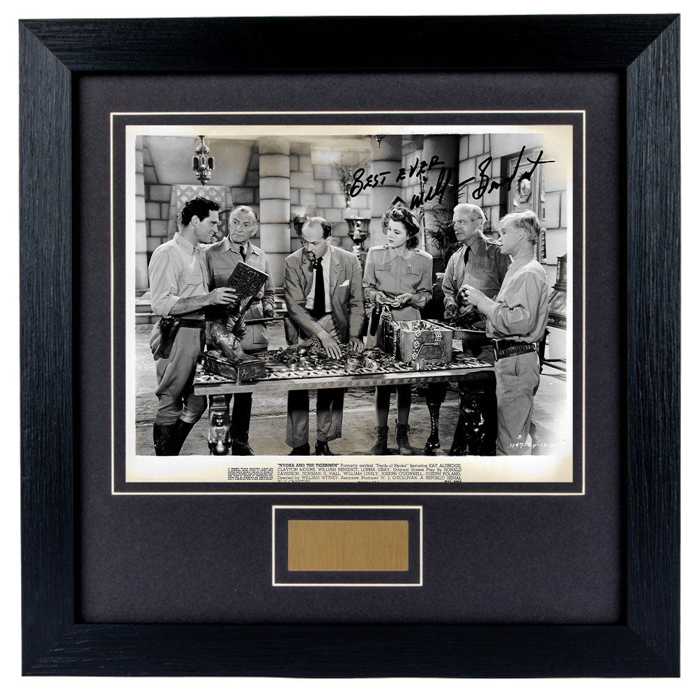 William Benedict Personally Signed Nyoka and the Tigerman 8 x 10 Photo ...