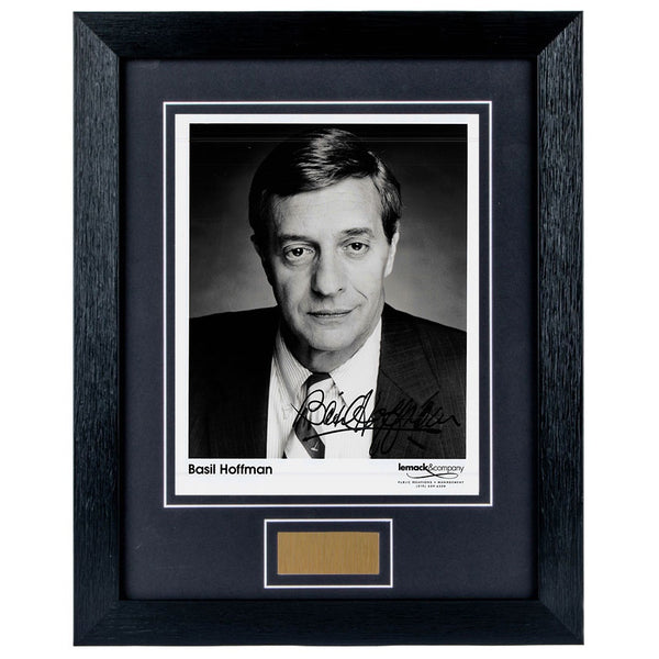 Basil Hoffman Personally Signed Portrait 8 x 10 Photograph Framed ...