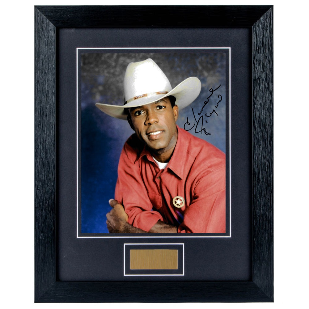 Clarence Gilyand Personally Signed Walker Texas Ranger 8 x 10 Photogra ...