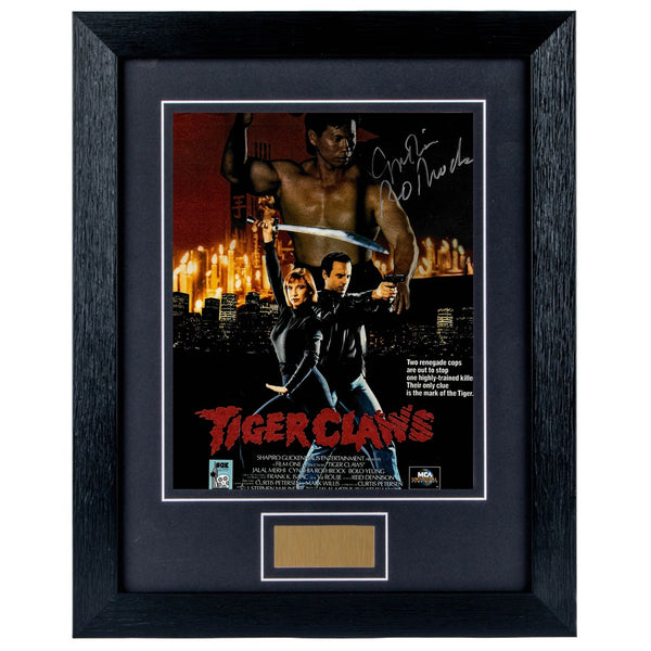 Cynthia Rothrock Signed Tiger Claws 8 x 10 Photograph Framed ...