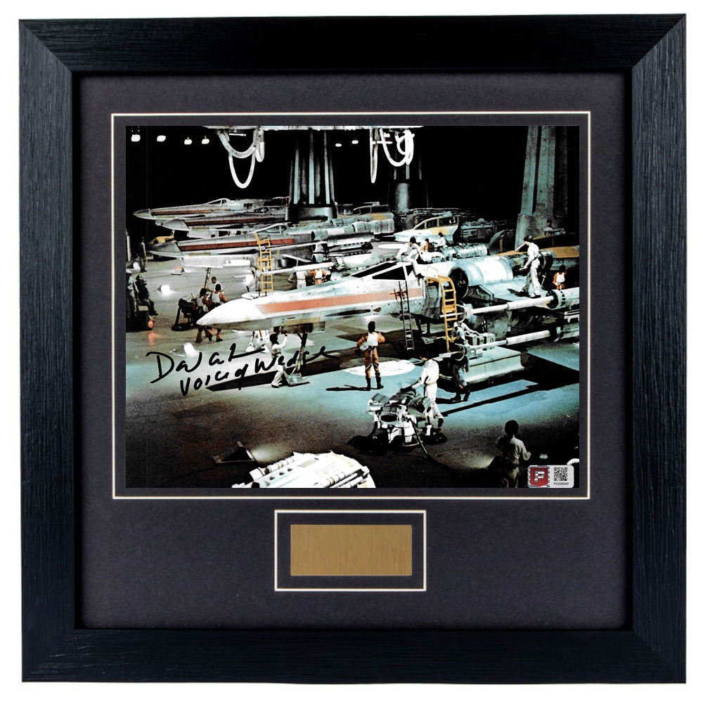David Ankrum Signed Star Wars Framed Photo – exclusivesignings