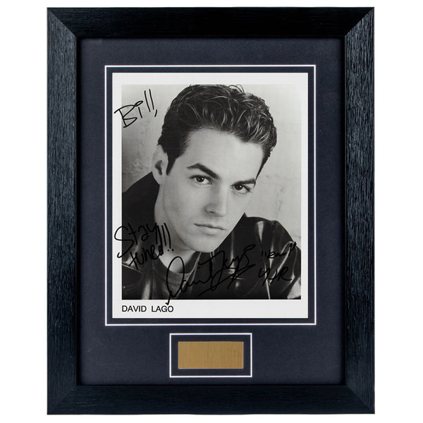 David Lago Personally Signed Personalised portrait 8 x 10 Photograph F ...