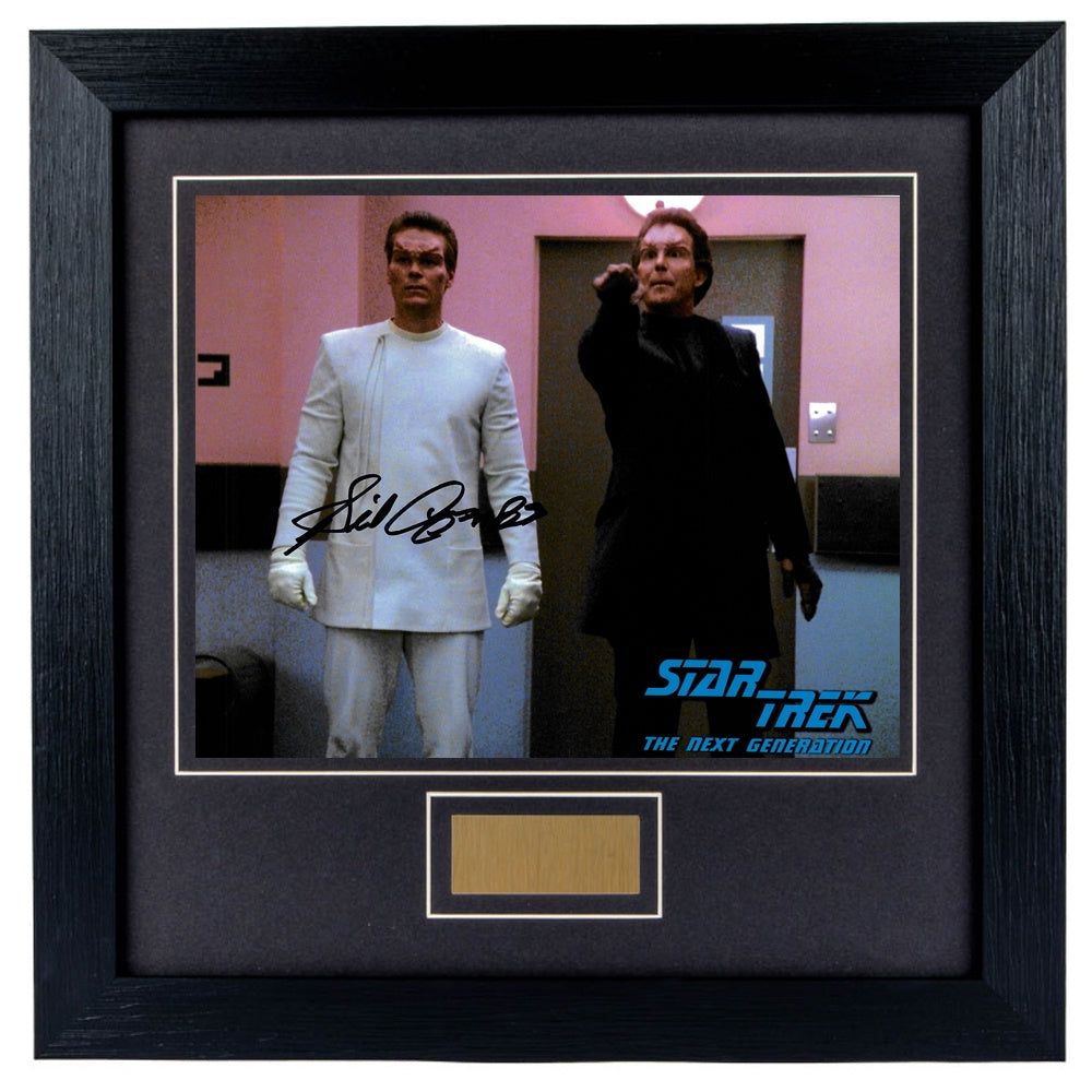 Gilbert B Combs Personally Signed Star Trek V2 8 x 10 Photograph Frame ...