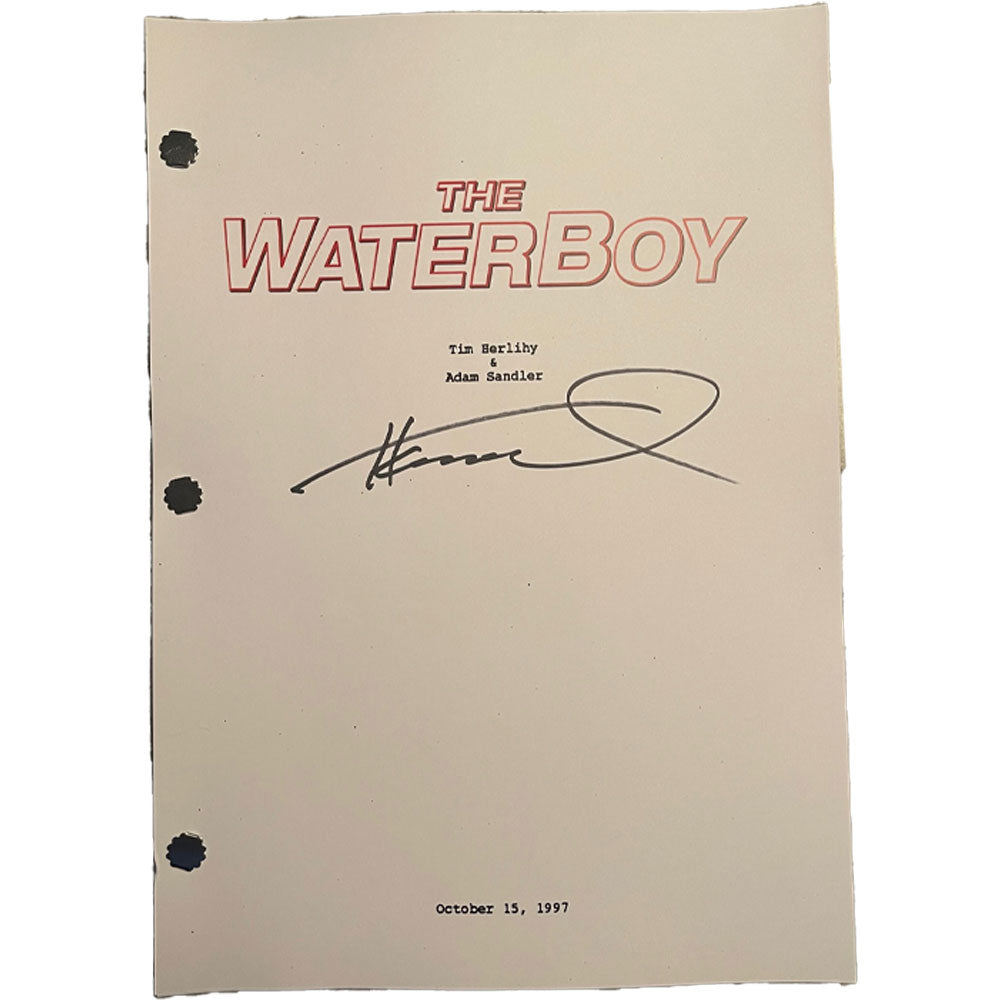 Henry Winkler The Waterboy Signed Script – exclusivesignings
