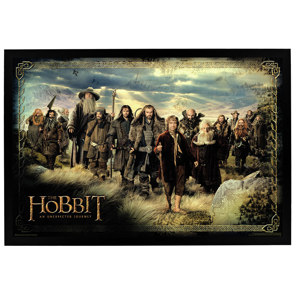 The Hobbit - An Unexpected Journey Poster Framed – exclusivesignings
