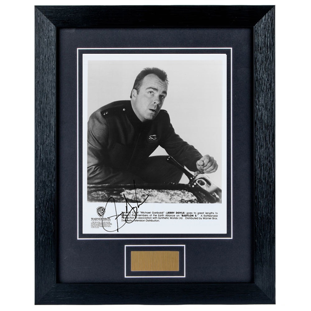 Jerry Doyle Personally Signed Babylon 5 V2 8 x 10 Photograph Framed ...