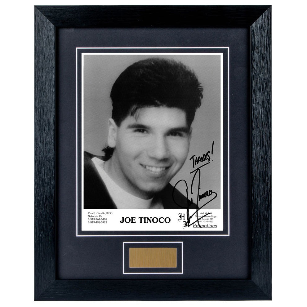 Joe Tinoco Personally Signed Portrait V2 8 x 10 Photograph Framed ...