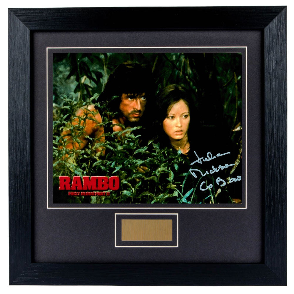 Julia Nickson Personally Signed Rambo First Blood V1 8 x 10 Photograph ...