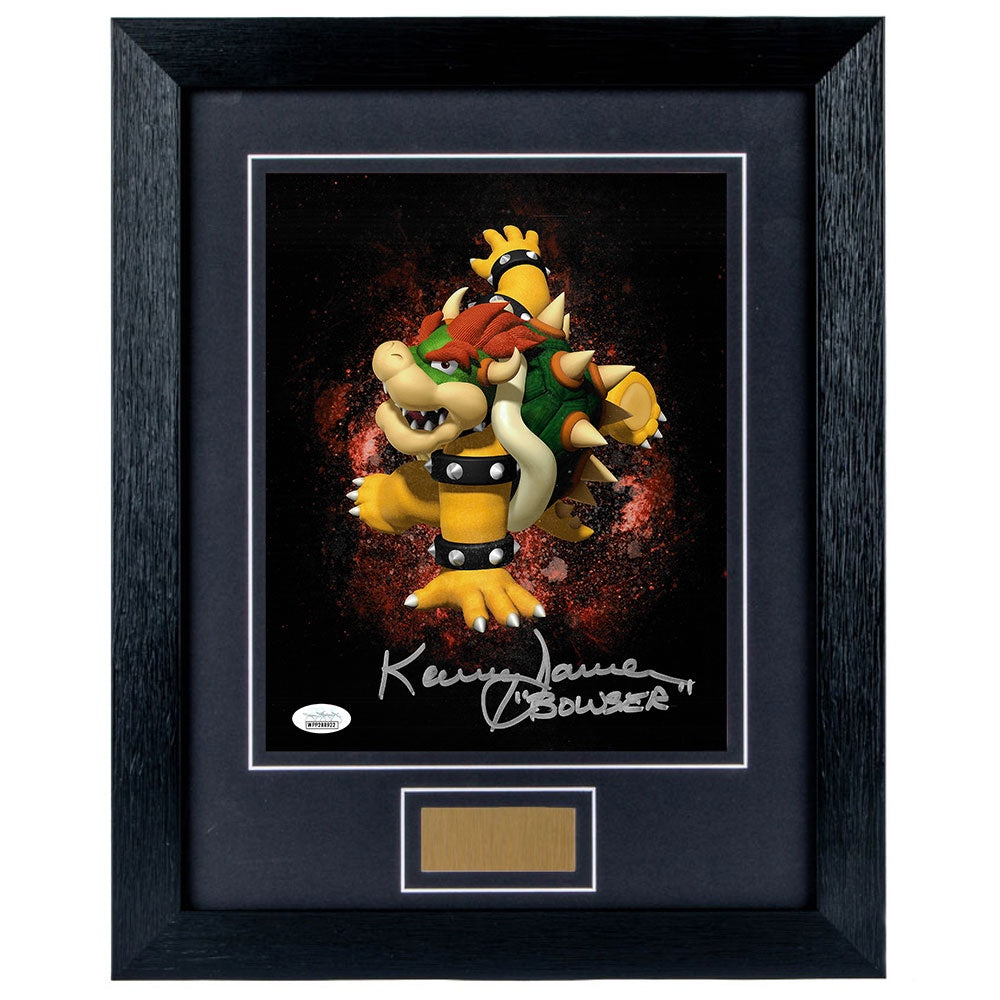 Kenneth James Personally Signed Bowser 8x10 Photograph Framed ...