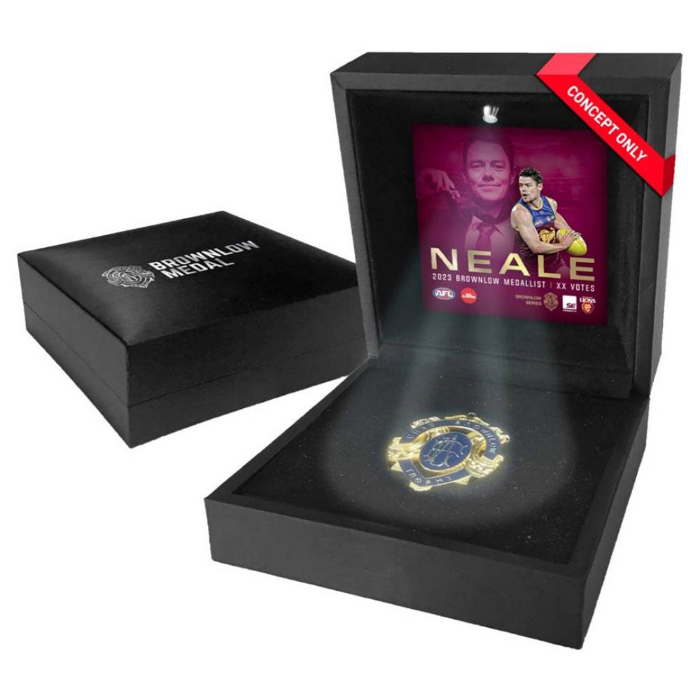 Brisbane Lions – LACHIE NEALE 2023 BROWNLOW MEDAL DISPLAY ...