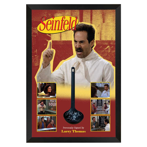 Seinfeld Soup Nazi Signed Ladle – Larry Thomas (JSA COA ...