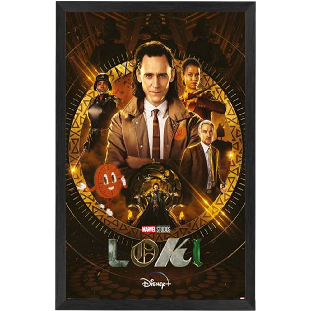 Loki Poster Framed – exclusivesignings