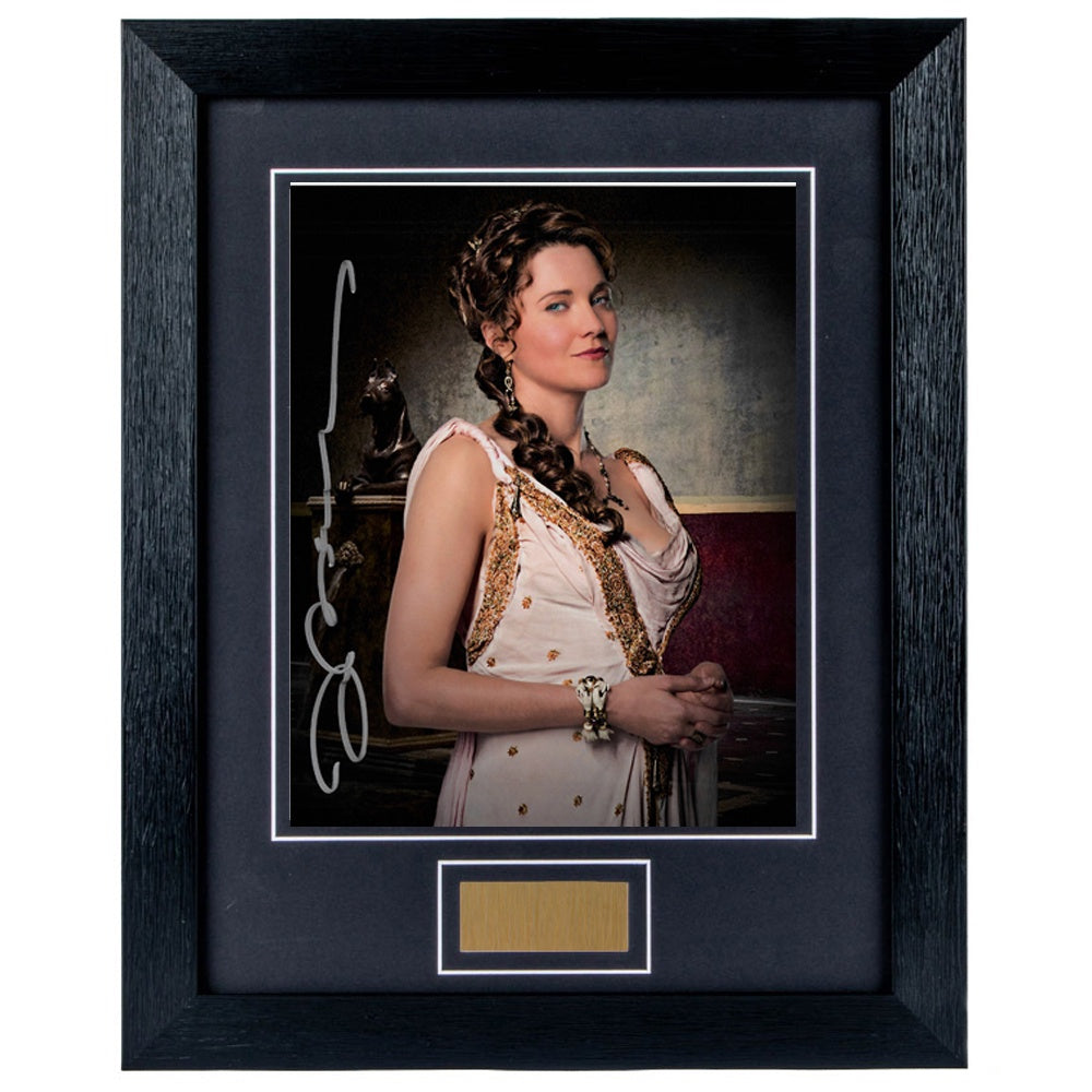 Lucy Lawless Personally Signed Spartacus 8 x 10 Photograph Framed ...