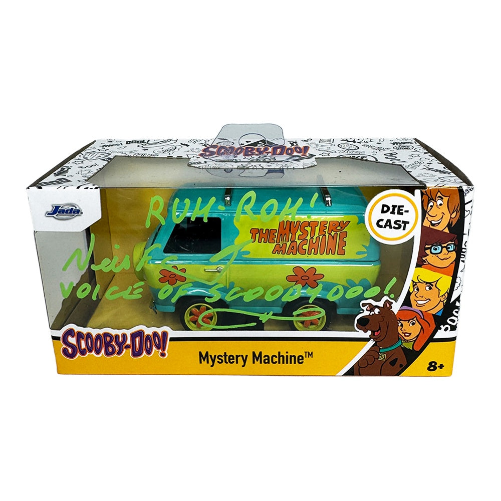 Scooby-Doo Neil Fanning Signed The Mystery Machine 1:43 Diecast ...