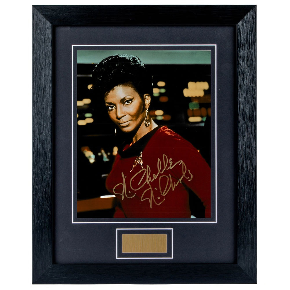Nichelle Nichols Personally Signed Star Trek V7 8 x 10 Photograph Fram ...