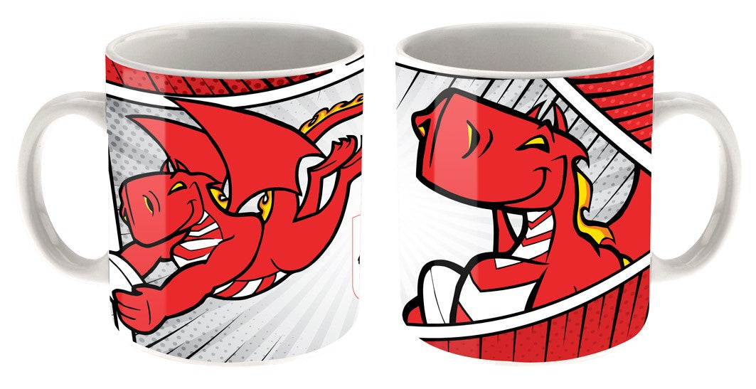St George Illawarra Dragons NRL Massive Team Mascot Cup Mug ...