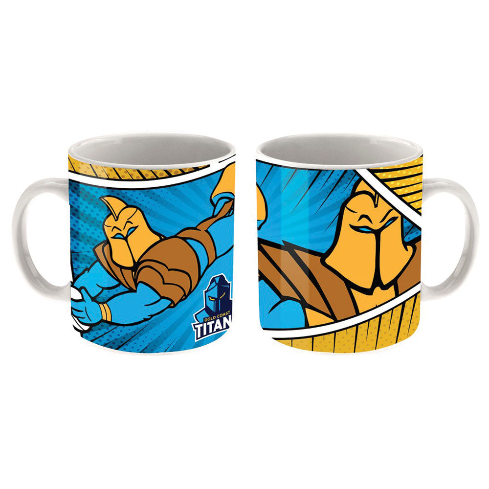 Gold Coast Titans NRL Massive Team Mascot Mug – exclusivesignings