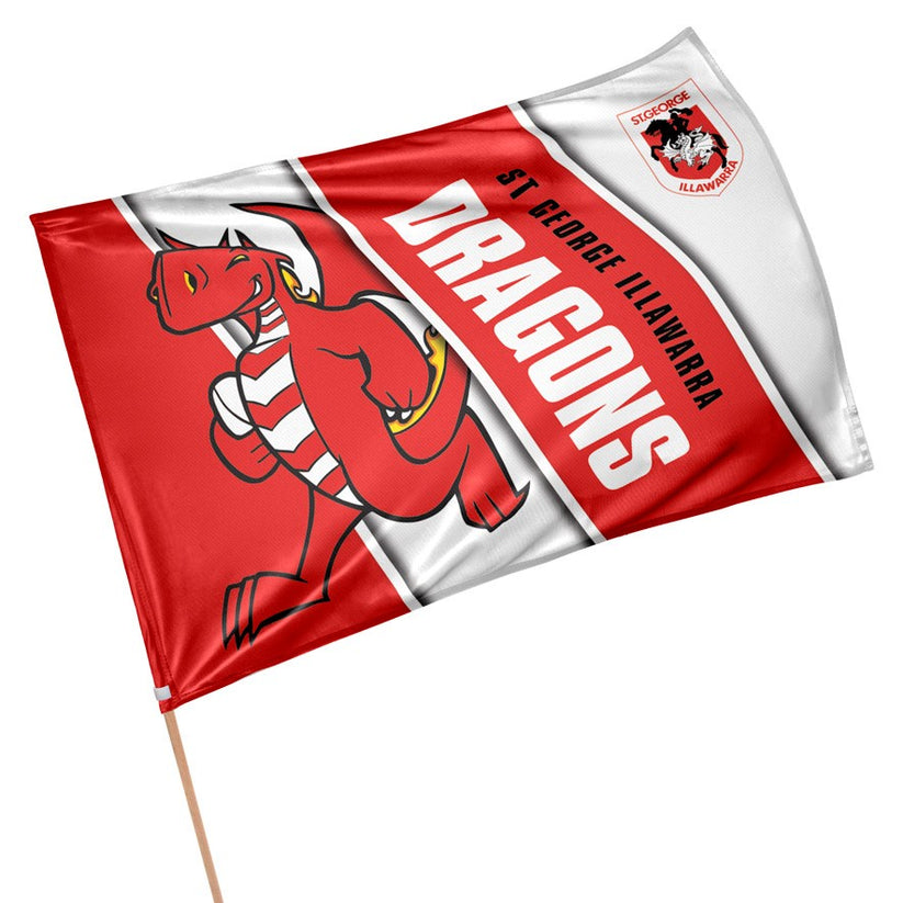 St George Illawarra NRL Retro Game Day Flag – exclusivesignings