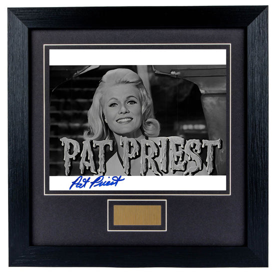 Pat Priest Personally Signed The Munsters V4 8 x 10 Photograph Framed ...