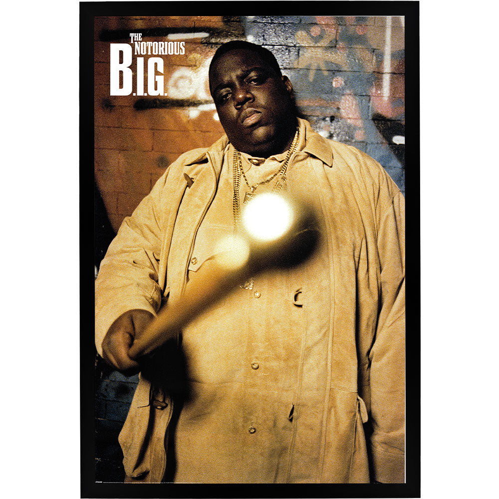Notorious B.I.G. Biggie Smalls Poster Framed – exclusivesignings
