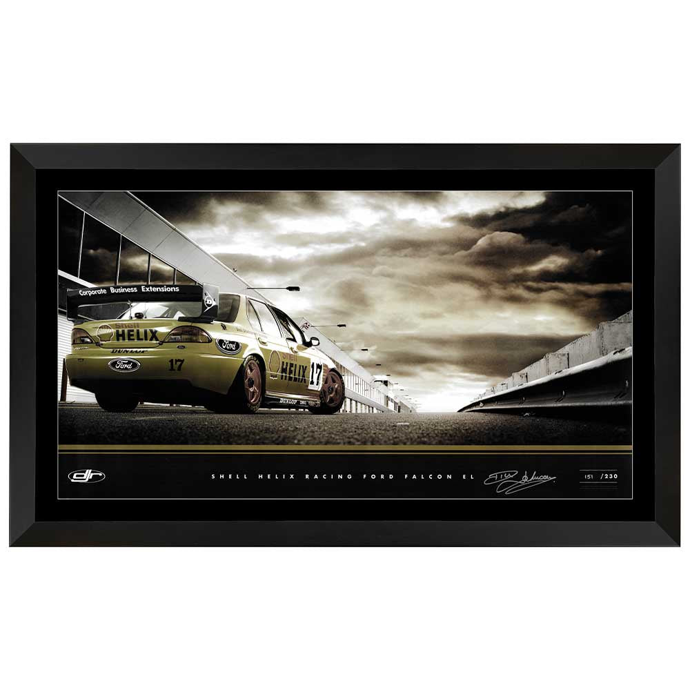 Shell Helix Ford Falcon EL Dick Johnson Racing Signed Limited Edition ...