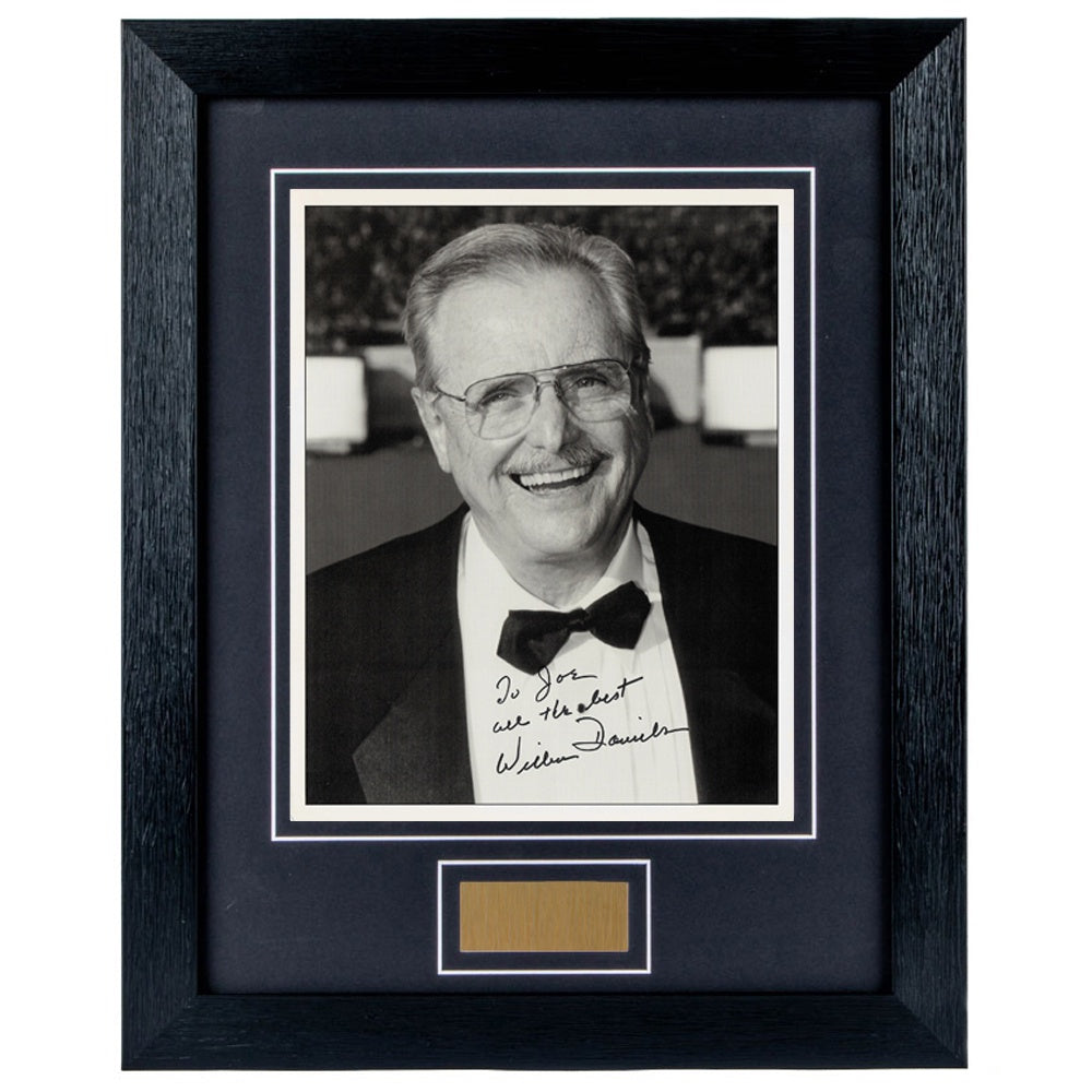 William Daniels Personally Signed Kitt Knight Rider Personalised 8 x 1 ...