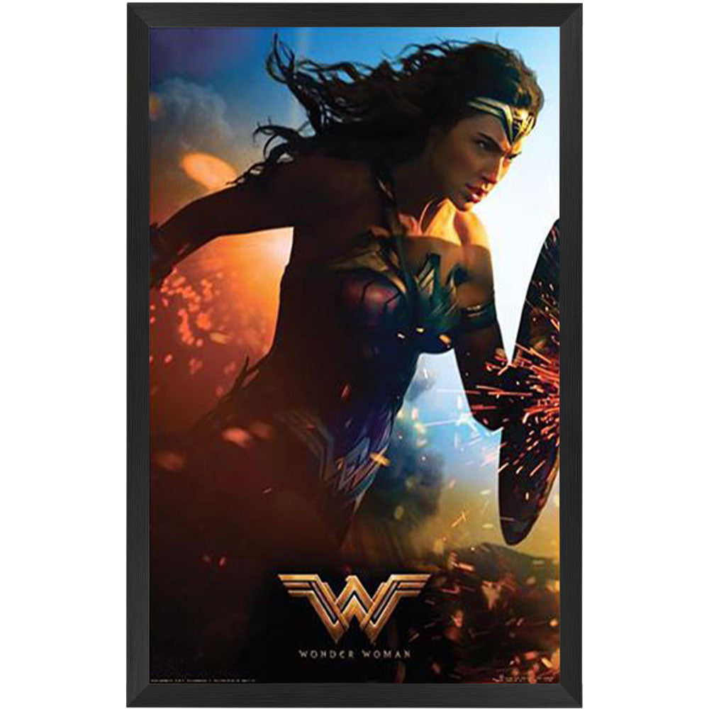 DC Comics - Wonder Women Run Poster Framed – exclusivesignings