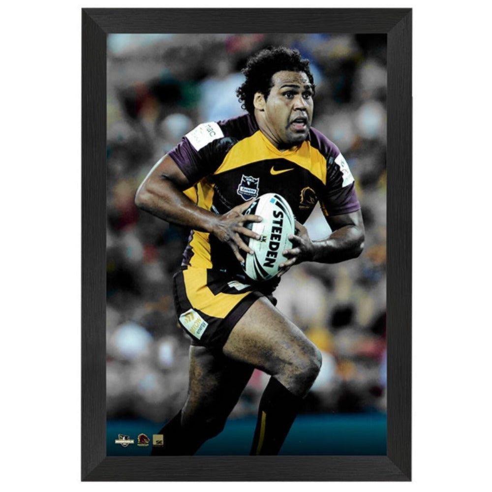 Sam Thaiday Starshot Photo Framed – exclusivesignings