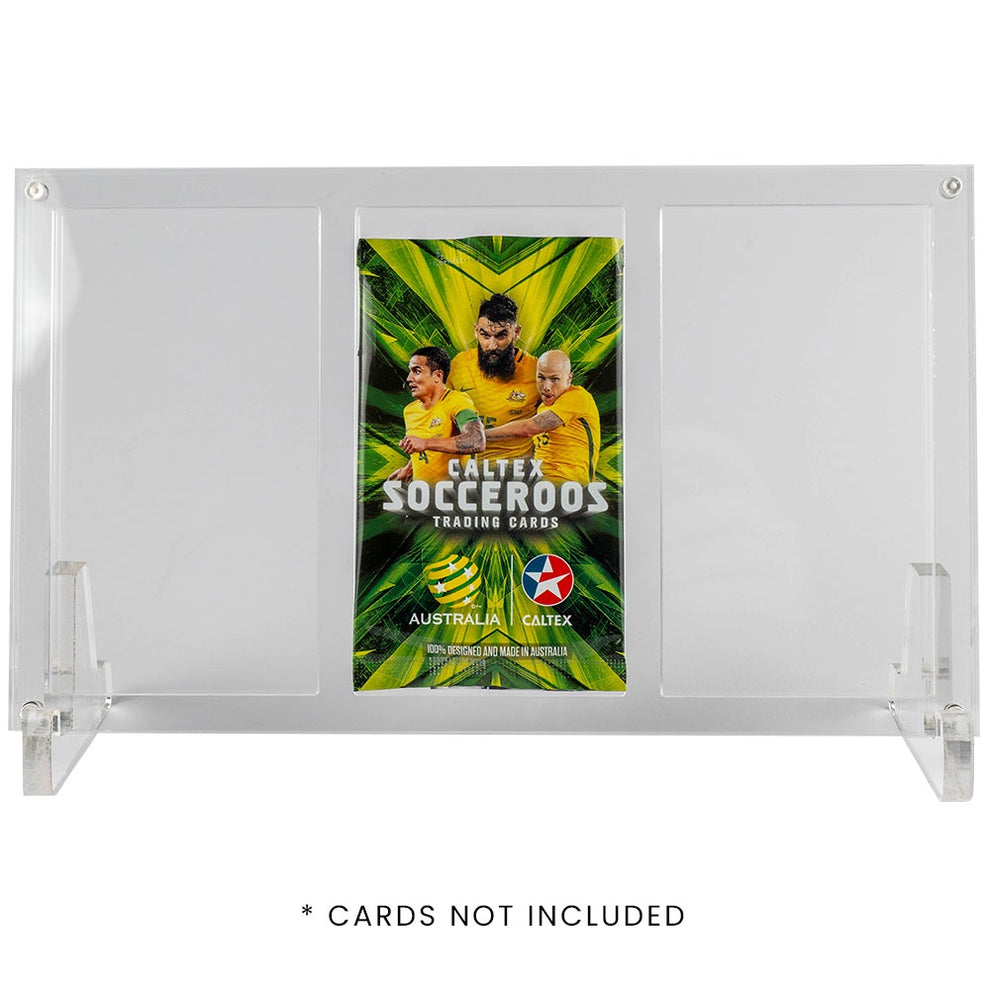 Acrylic Display Case For Trading Card Packs Hold 3 Cards ...