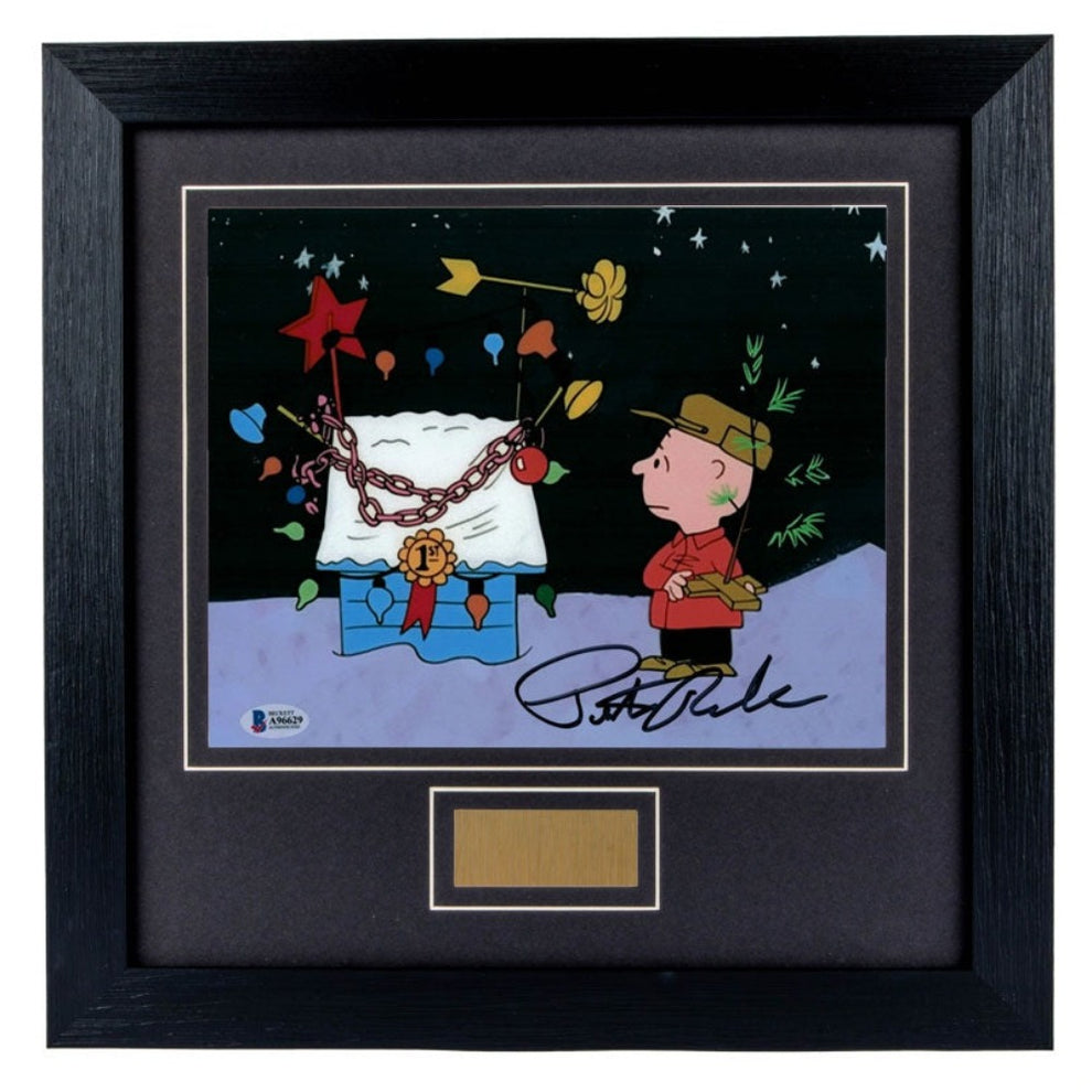 Peter Robbins Charlie Brown Signed Framed Photo 3 BAS – exclusivesignings