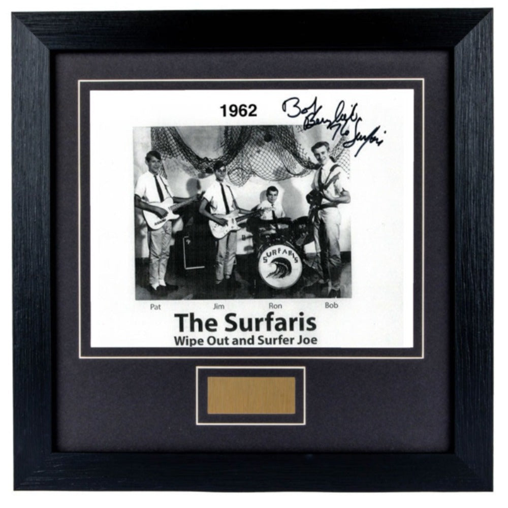 Bob Berryhill The Surfaris Signed Framed Photo 1 – exclusivesignings